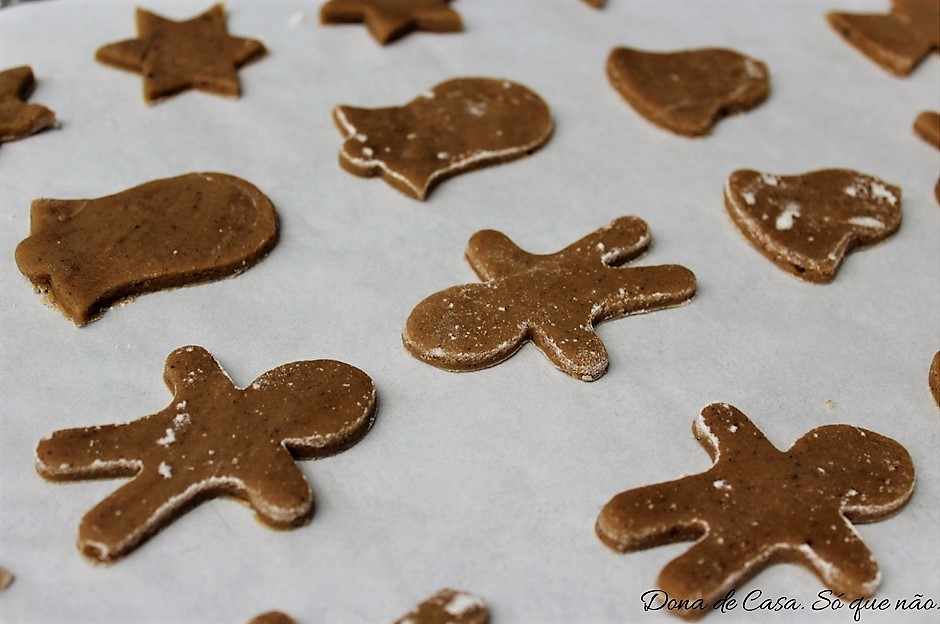 Biscoitos de gengibre - Dona de Casa. Só que não.